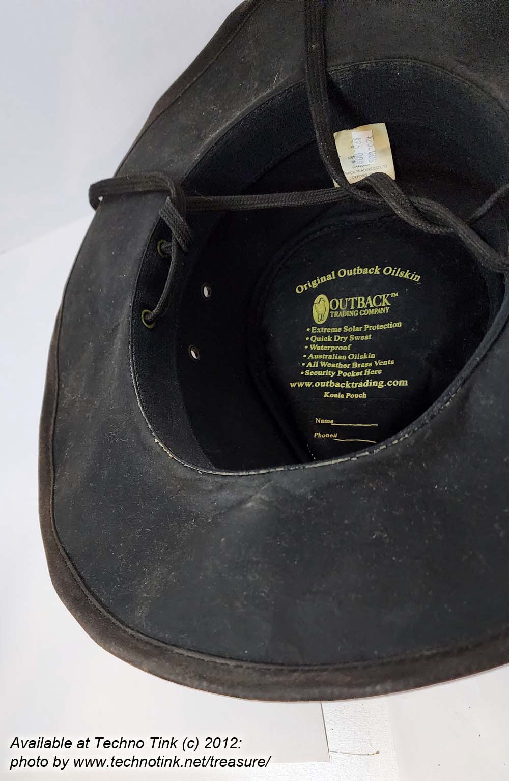Original Outback Oilskin Australian Cowboy Hat XL - The Techno Tink ...