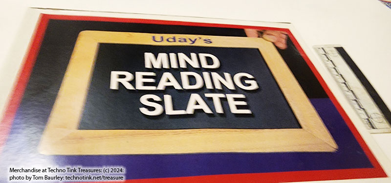 Mind reading slate by UDAY - The Techno Tink Magic Studio