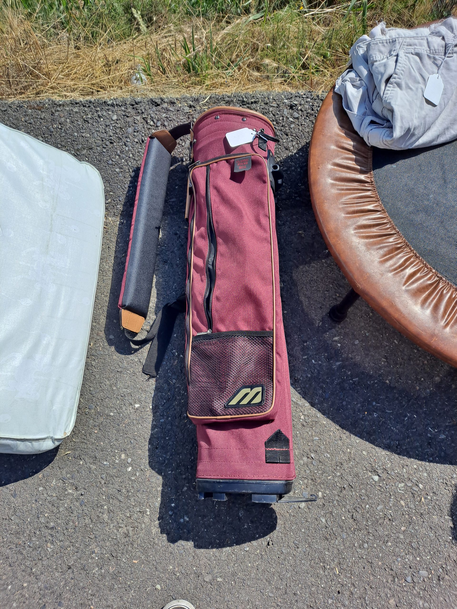 Classic Stand Series SF Mizuno Maroon Golf Bag 34″x8.5″x8.5″