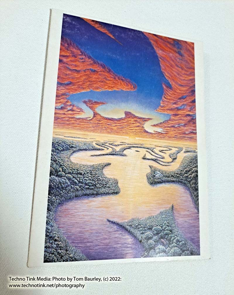 Riverine Reverie Art Card from the original painting by Mark Henson